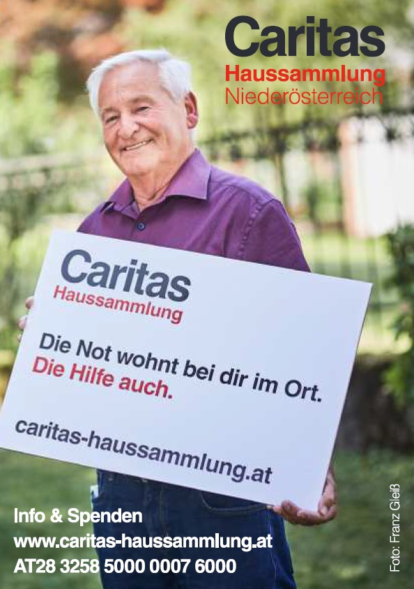 Caritas Haussammlung - Pfarrverband St. Josef im Waldviertel Caritas Haussammlung - Pfarrverband St. Josef im Waldviertel